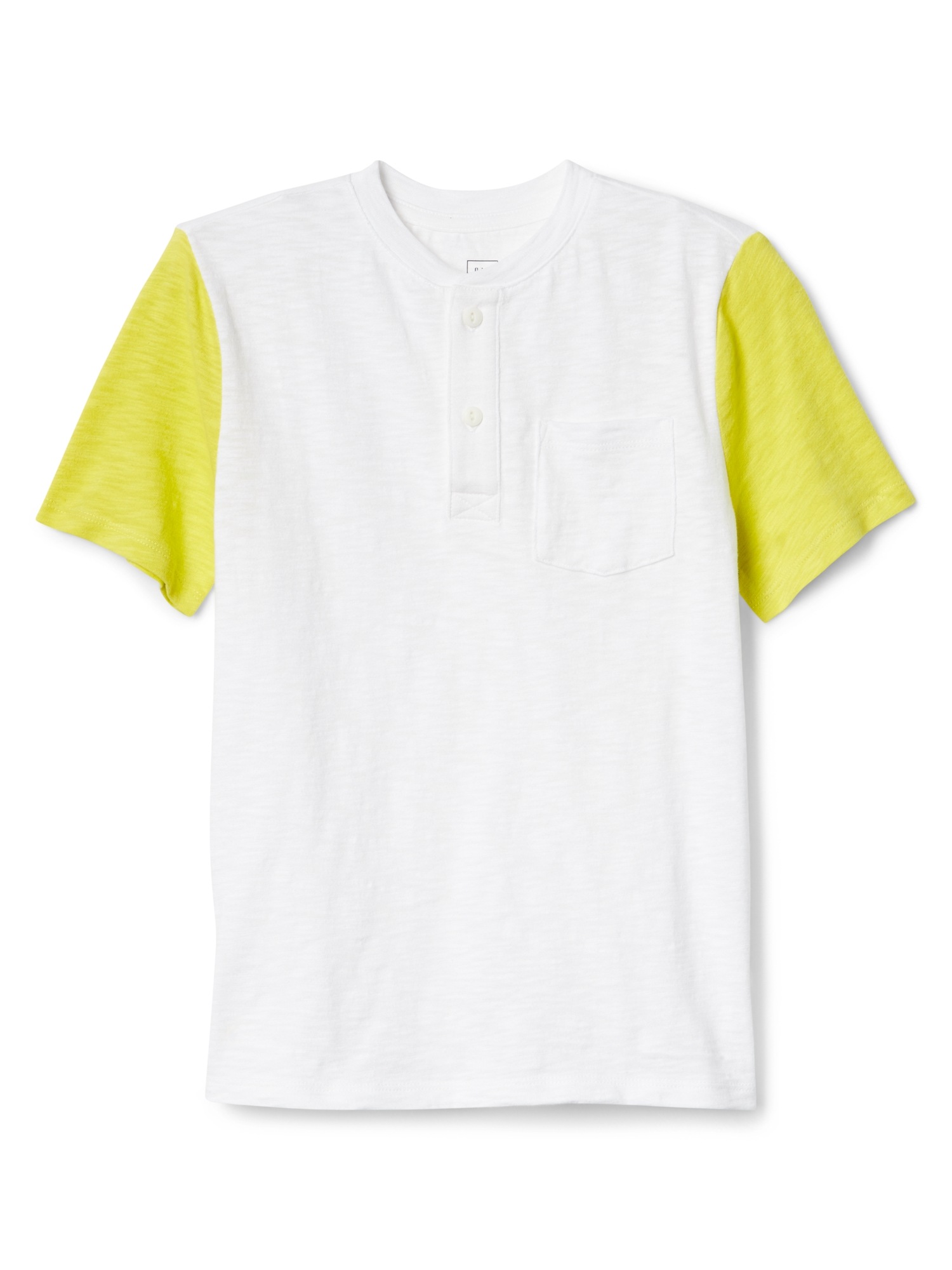 Colorblock Henley T-Shirt | Gap
