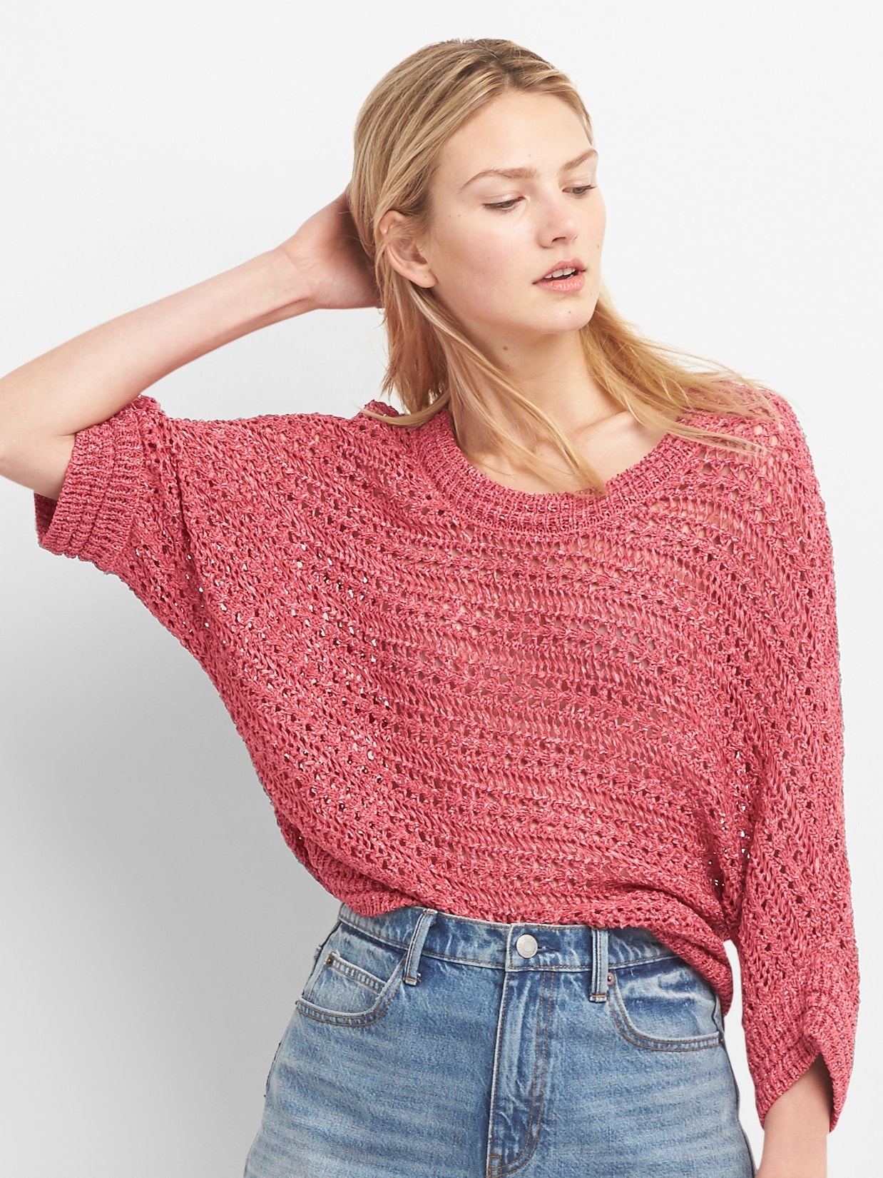 Loose Knit Pullover Sweater | Gap