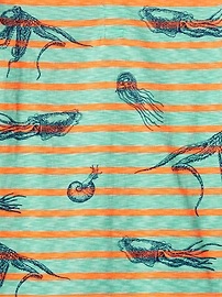 Kids Sea Creature Stripe Polo Shirt | Gap