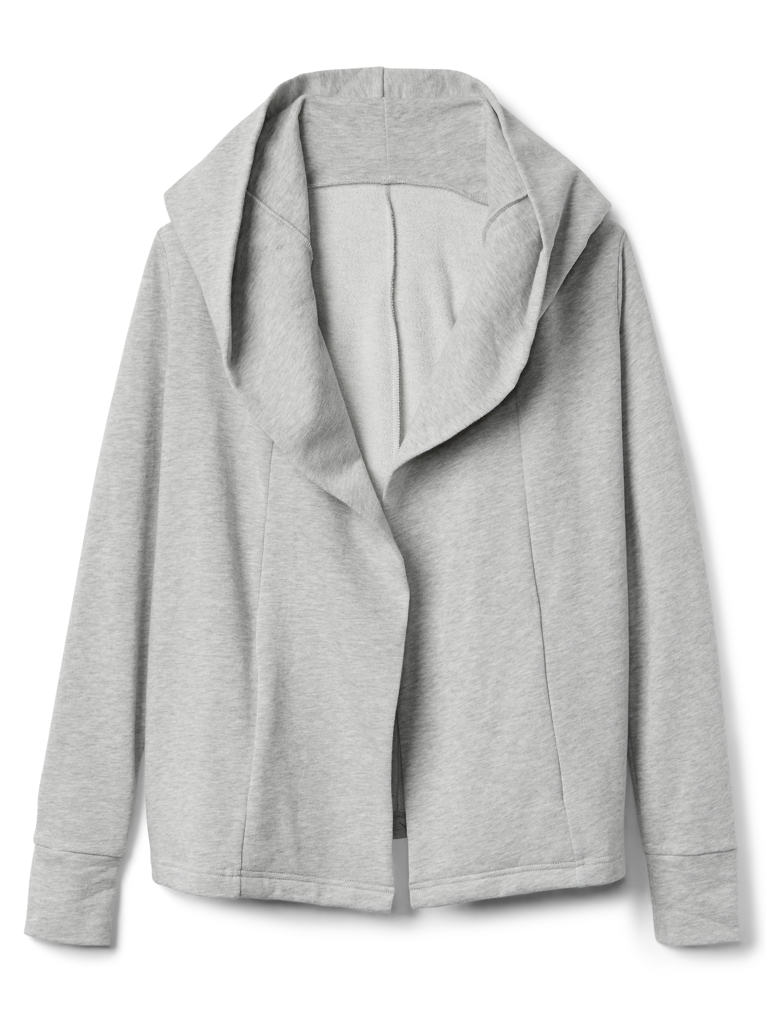 Open-Front Hooded Cardigan Sweatshirt | Gap