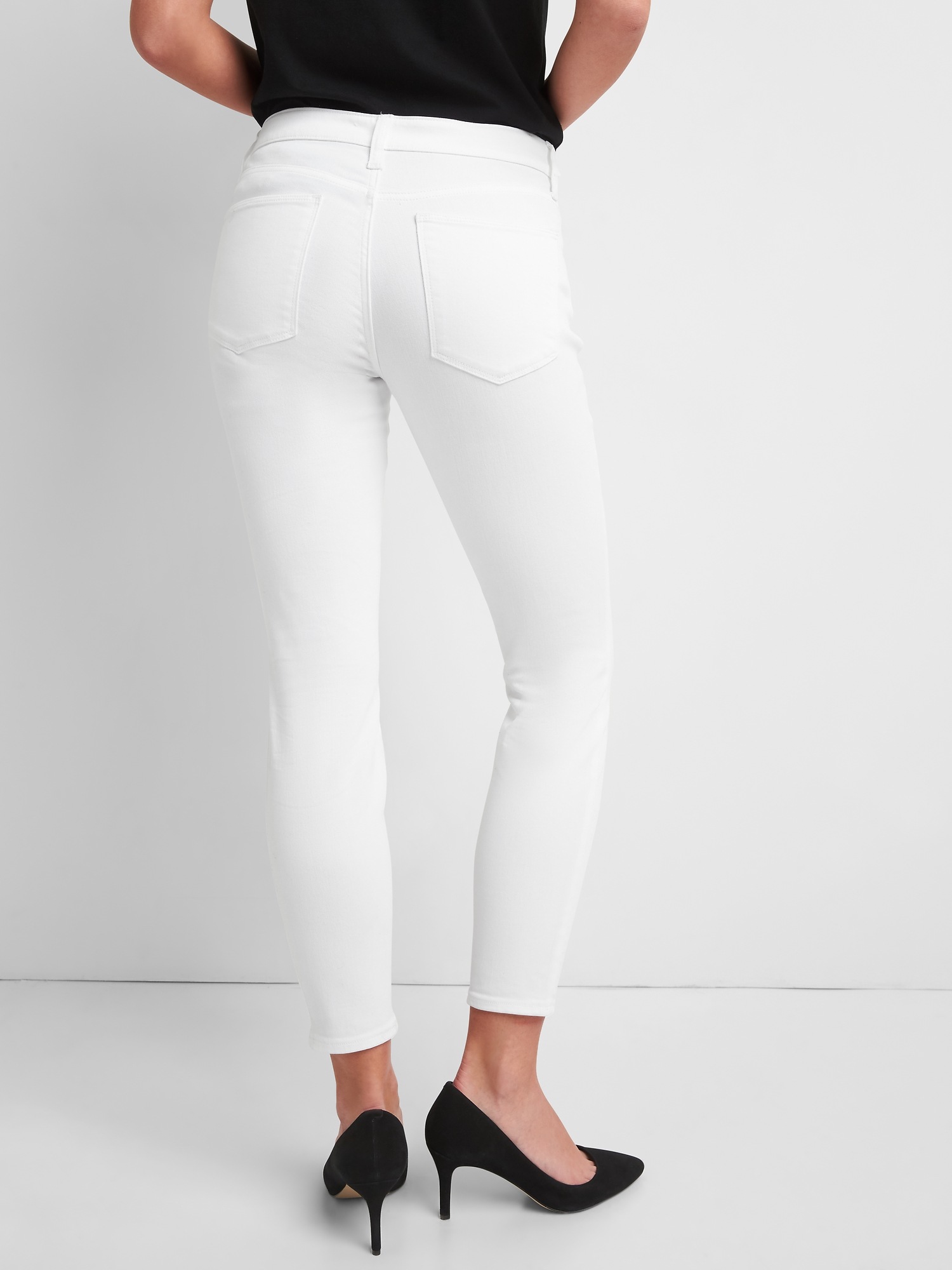 Mid Rise Curvy True Skinny Jeans | Gap
