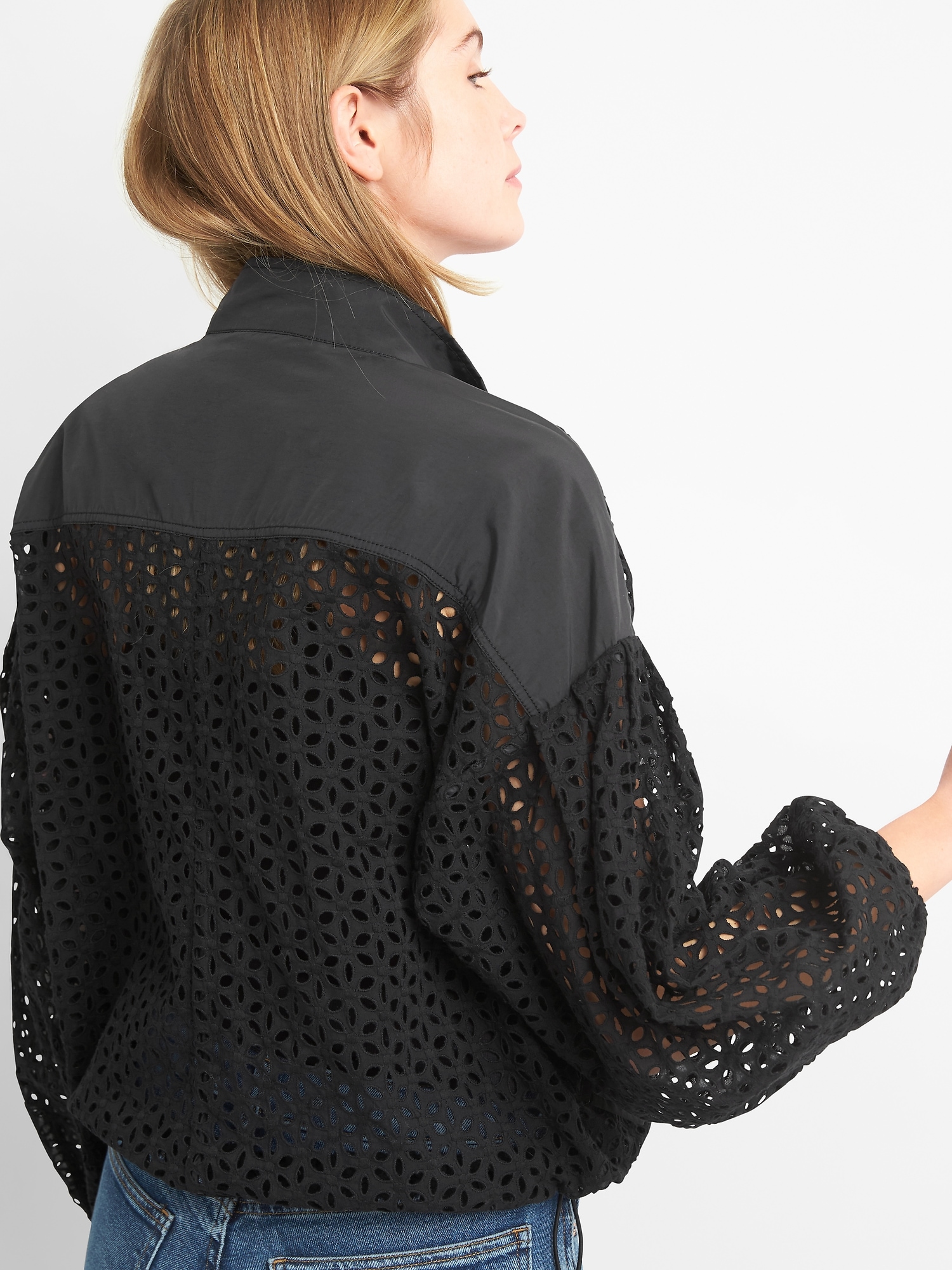 Eyelet Lace Jacket | Gap