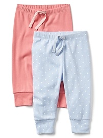 Cuddle & Play Pull-On Pants (2-Pack) | Gap