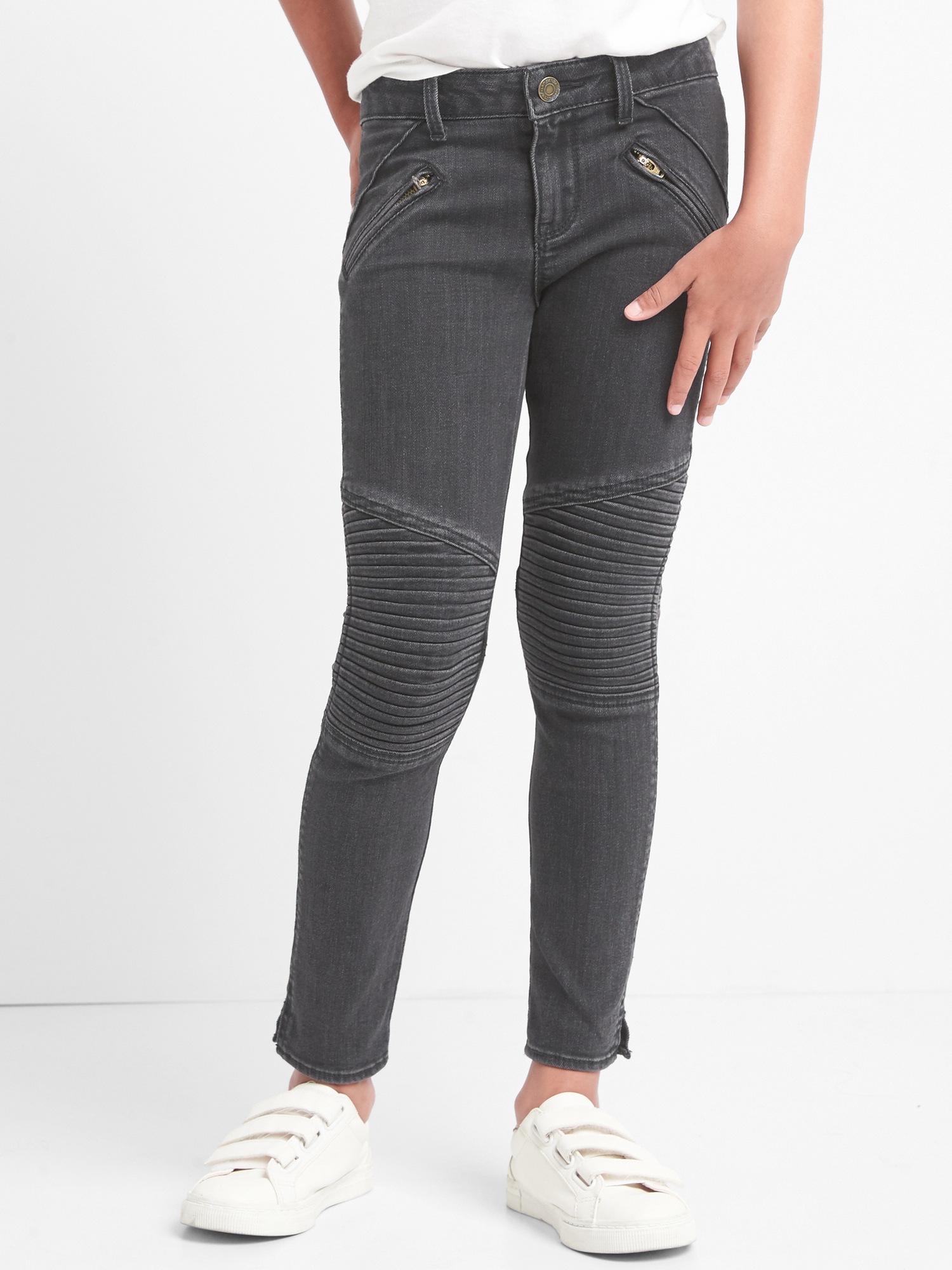 Moto Skimmer Jeggings in High Stretch | Gap