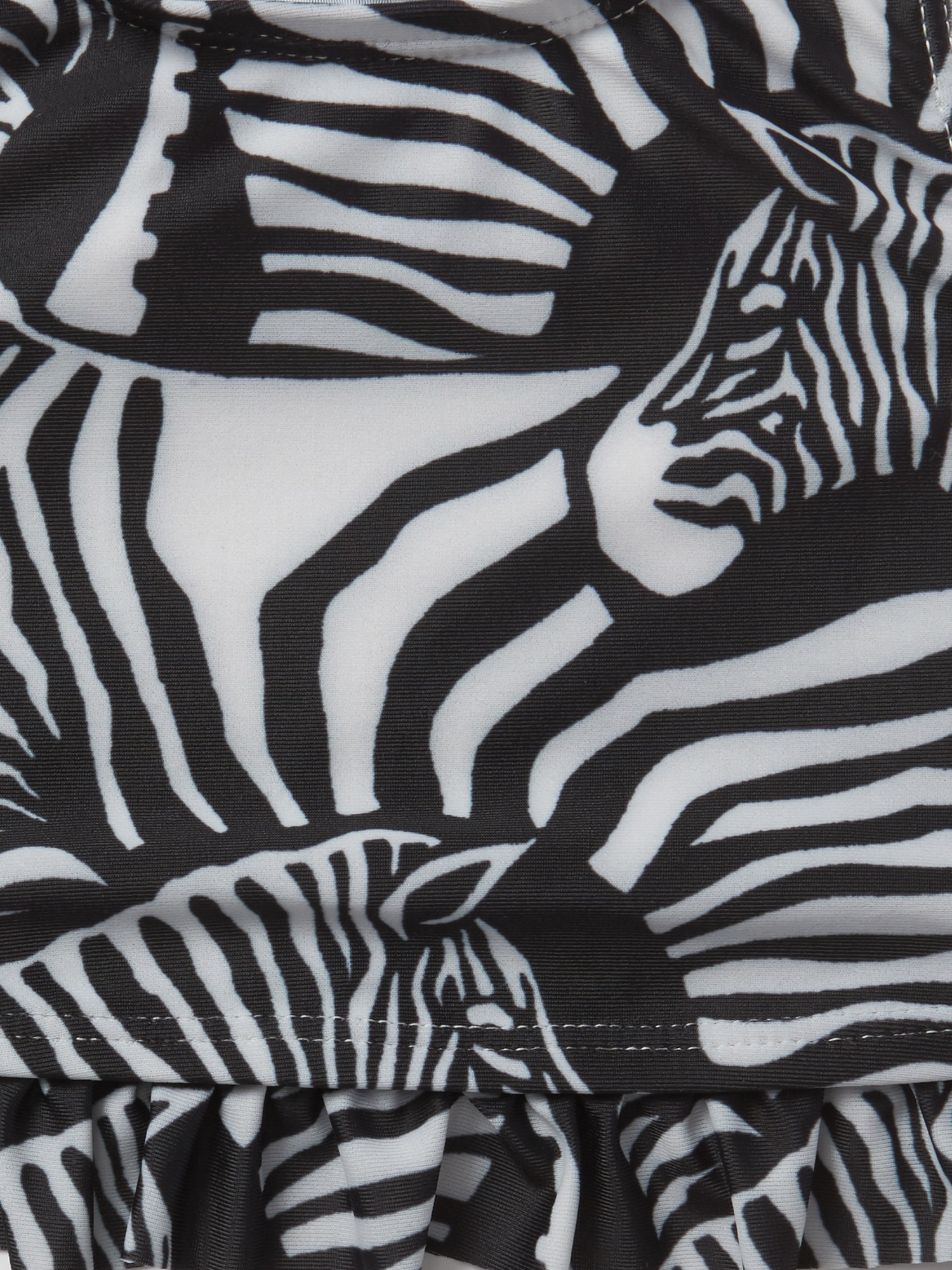 Zebra Ruffle Tankini | Gap