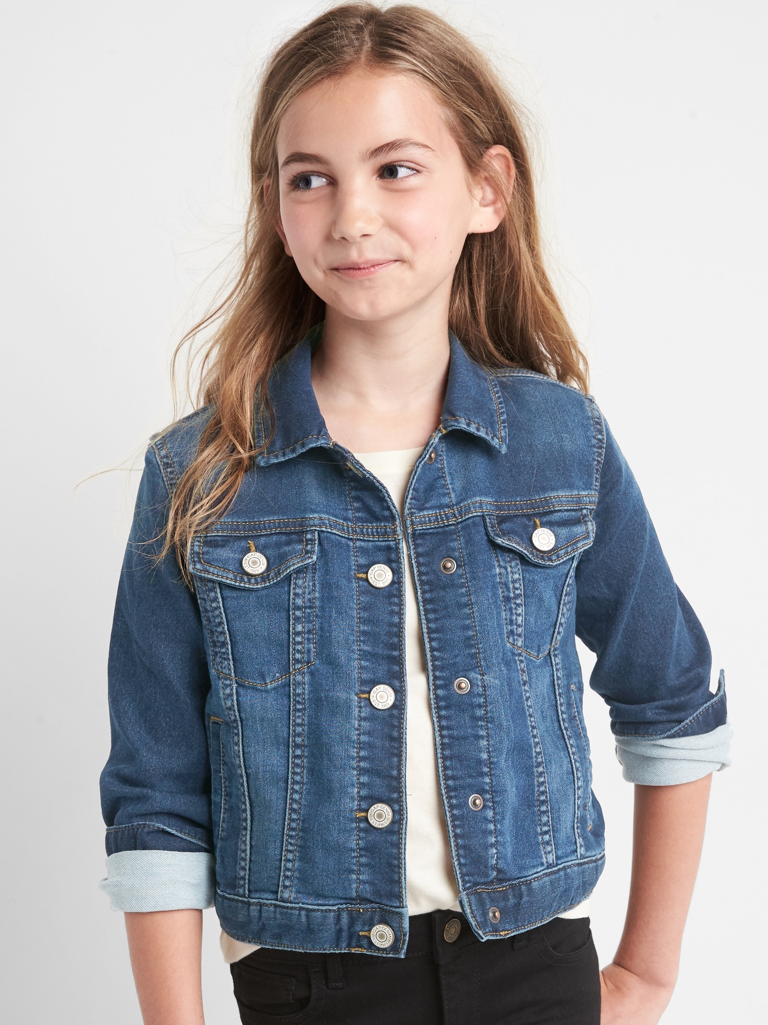 Super soft denim jacket | Gap