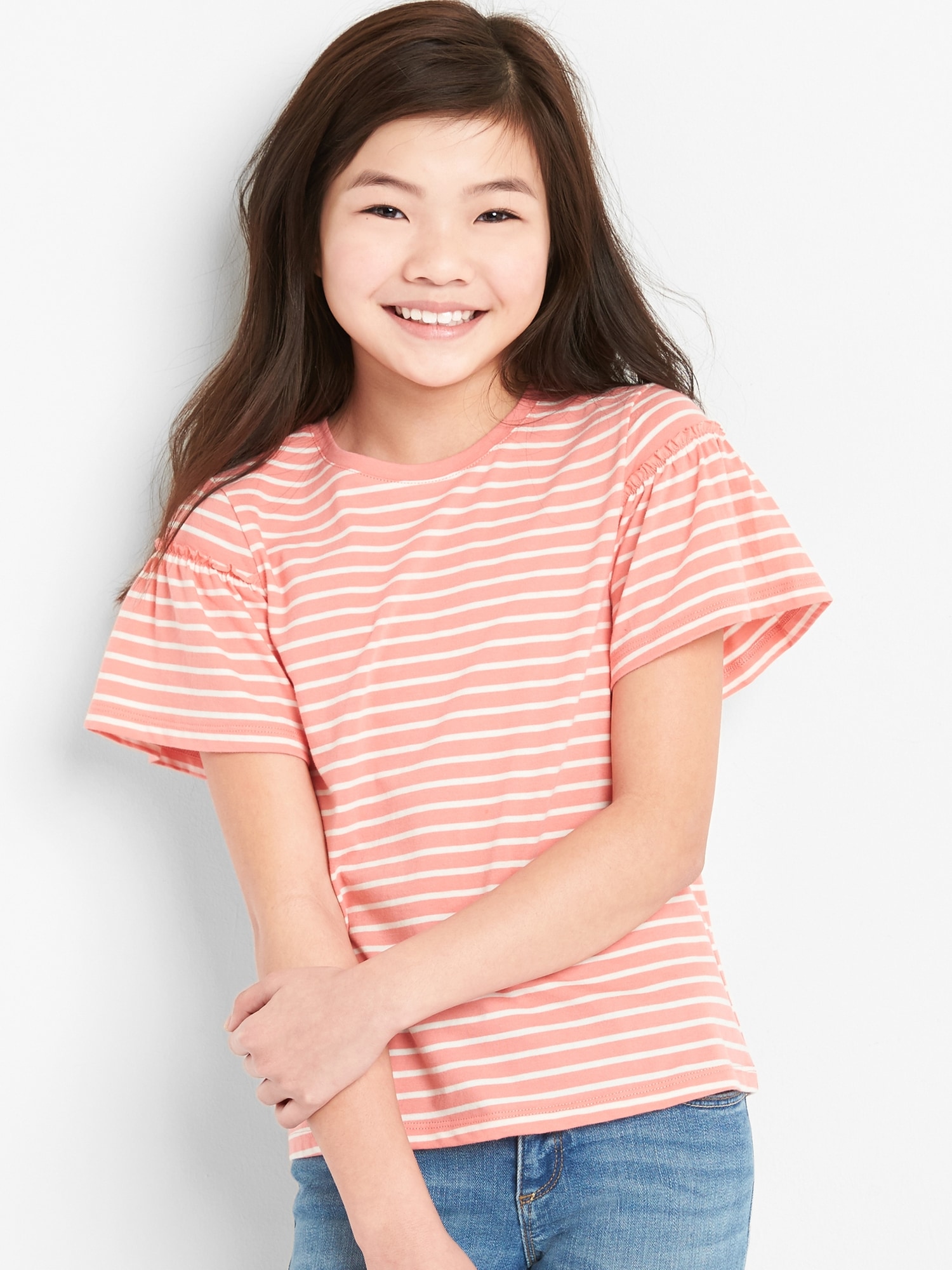 Flutter Sleeve T-Shirt | Gap