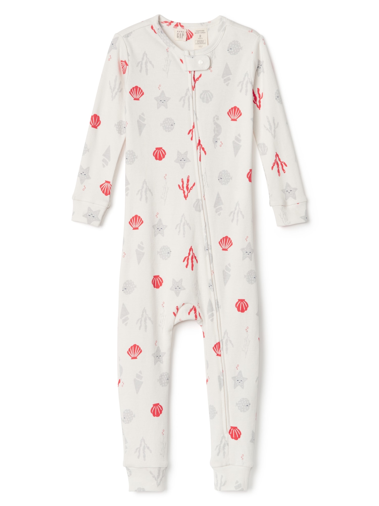 Organic Seashell One-Piece | Gap
