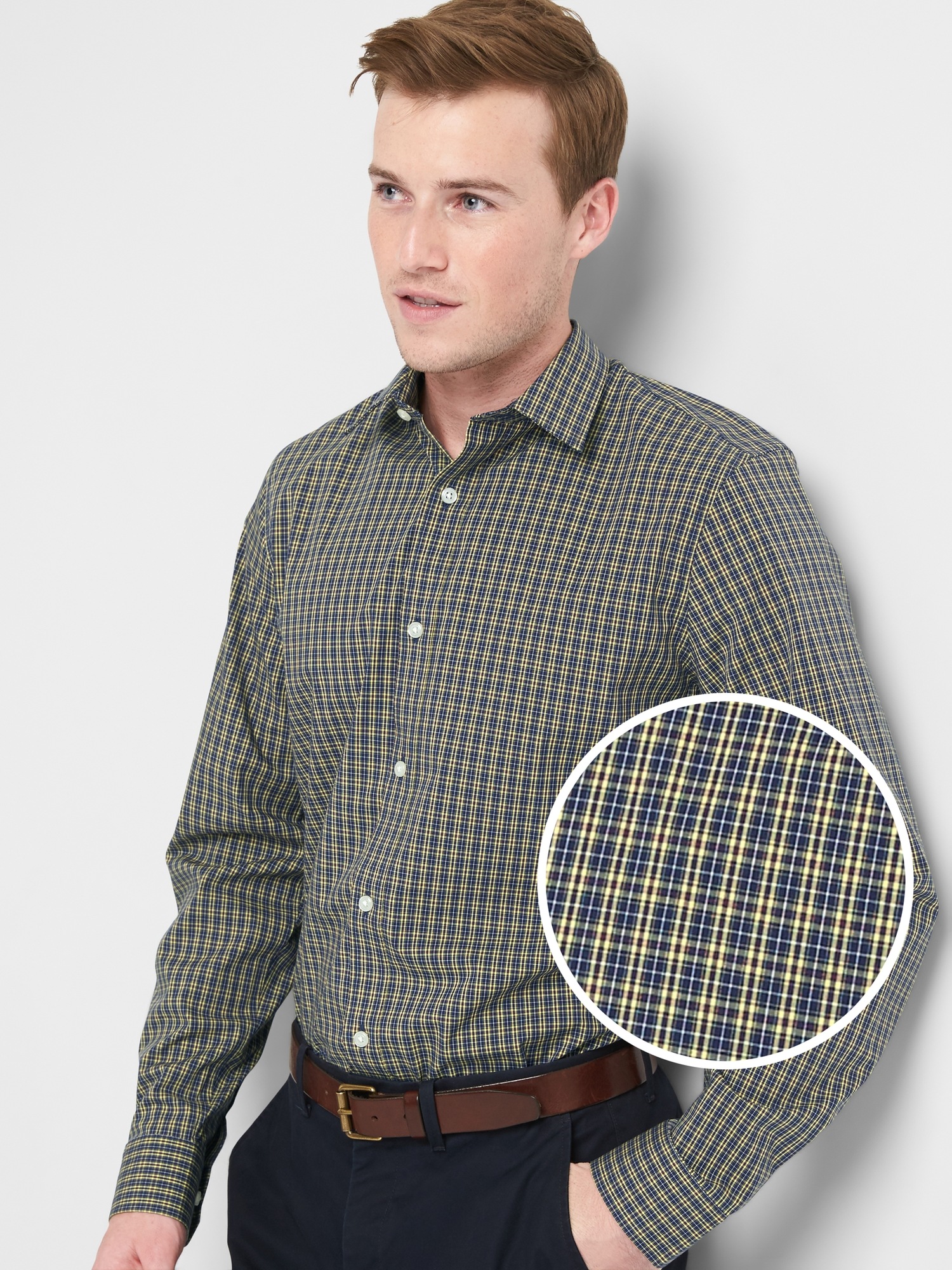 Non-Iron Slim Fit Shirt | Gap