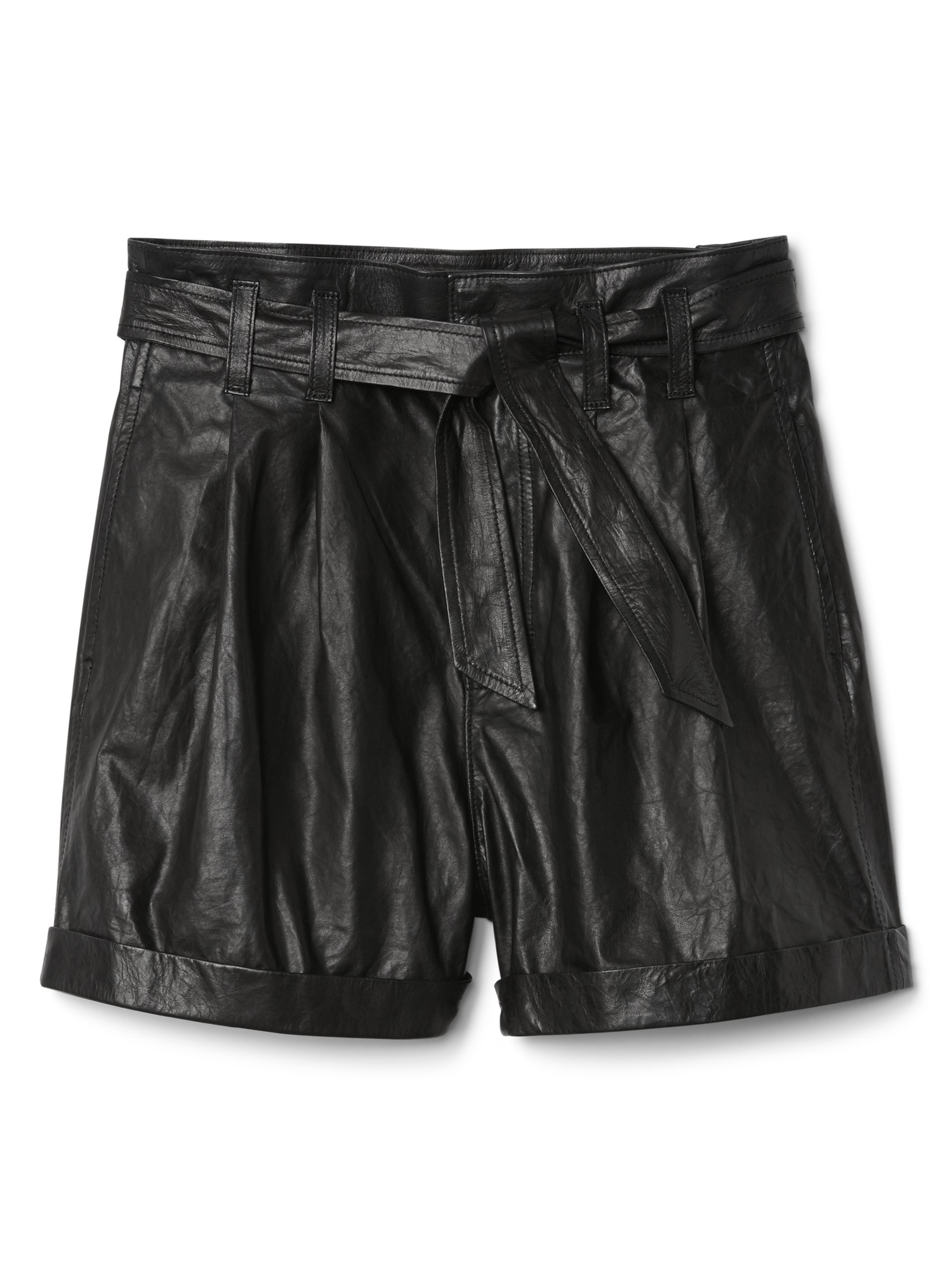 High Rise 3" Paper Leather Short | Gap