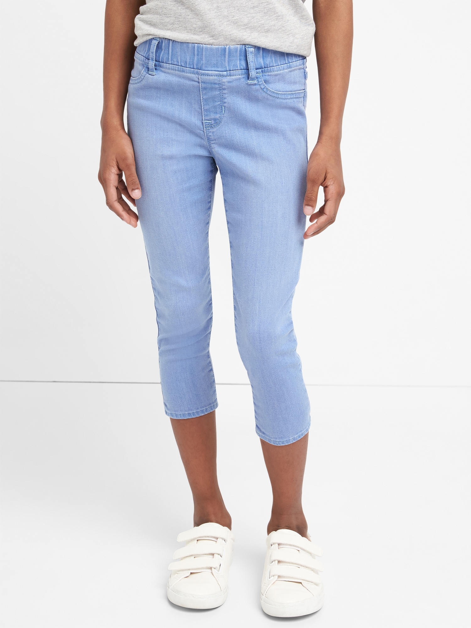 Superdenim Crop Favorite Jeggings with Fantastiflex | Gap