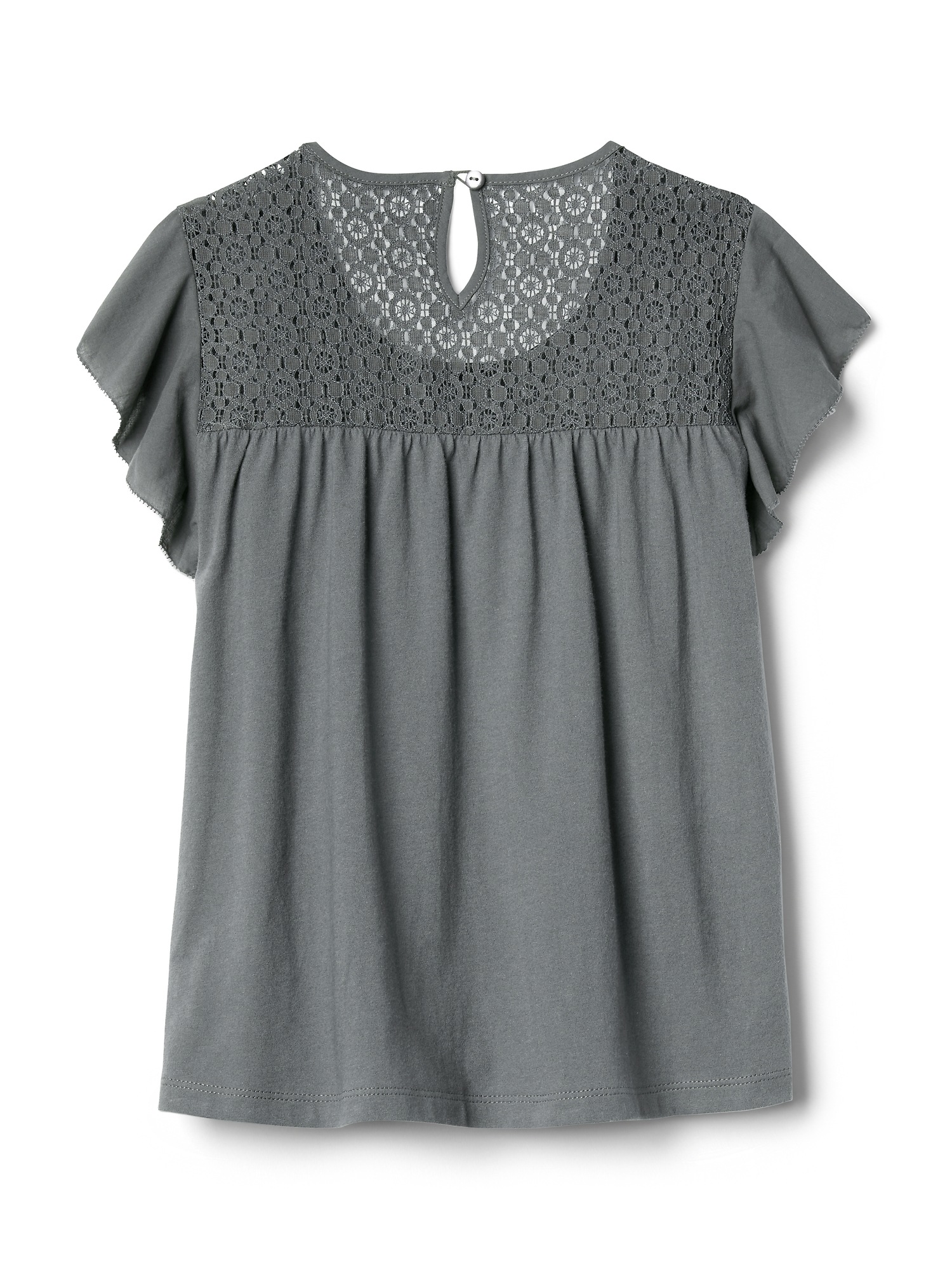 Floral Embroidery Flutter T-Shirt | Gap