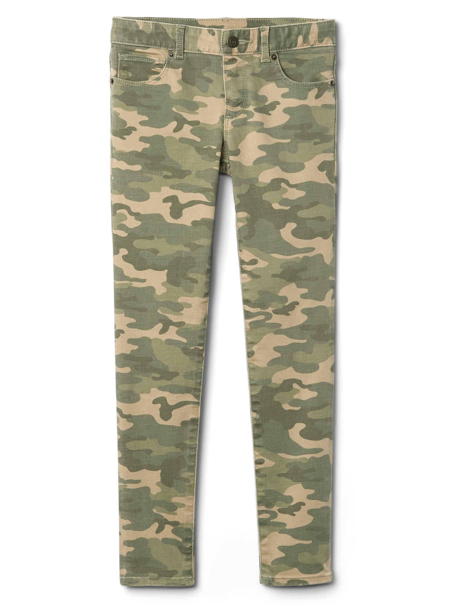 Superdenim Super Skinny Jeans in Camo with Fantastiflex | Gap