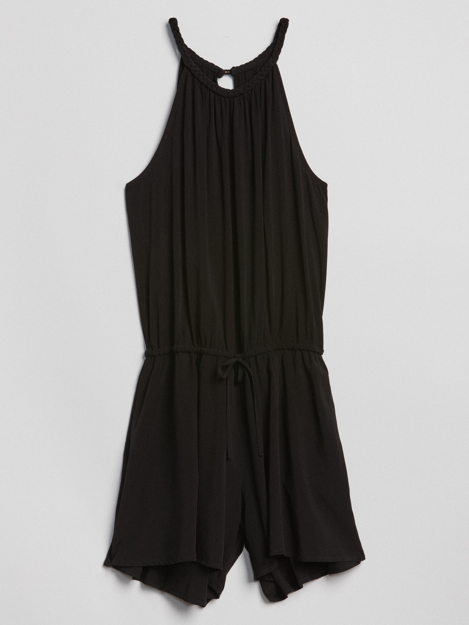Shirred Halter Romper | Gap