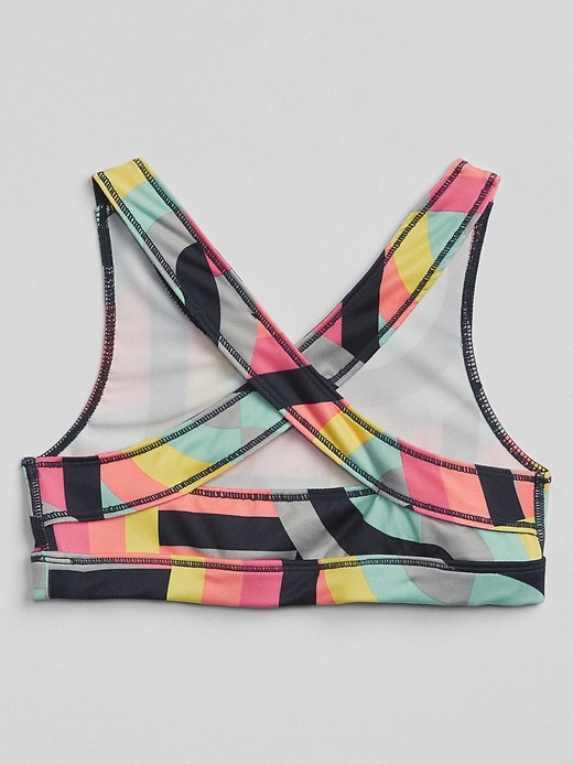 GapFit Kids Twist-Back Sports Bra | Gap