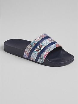 Print Slide Sandals | Gap