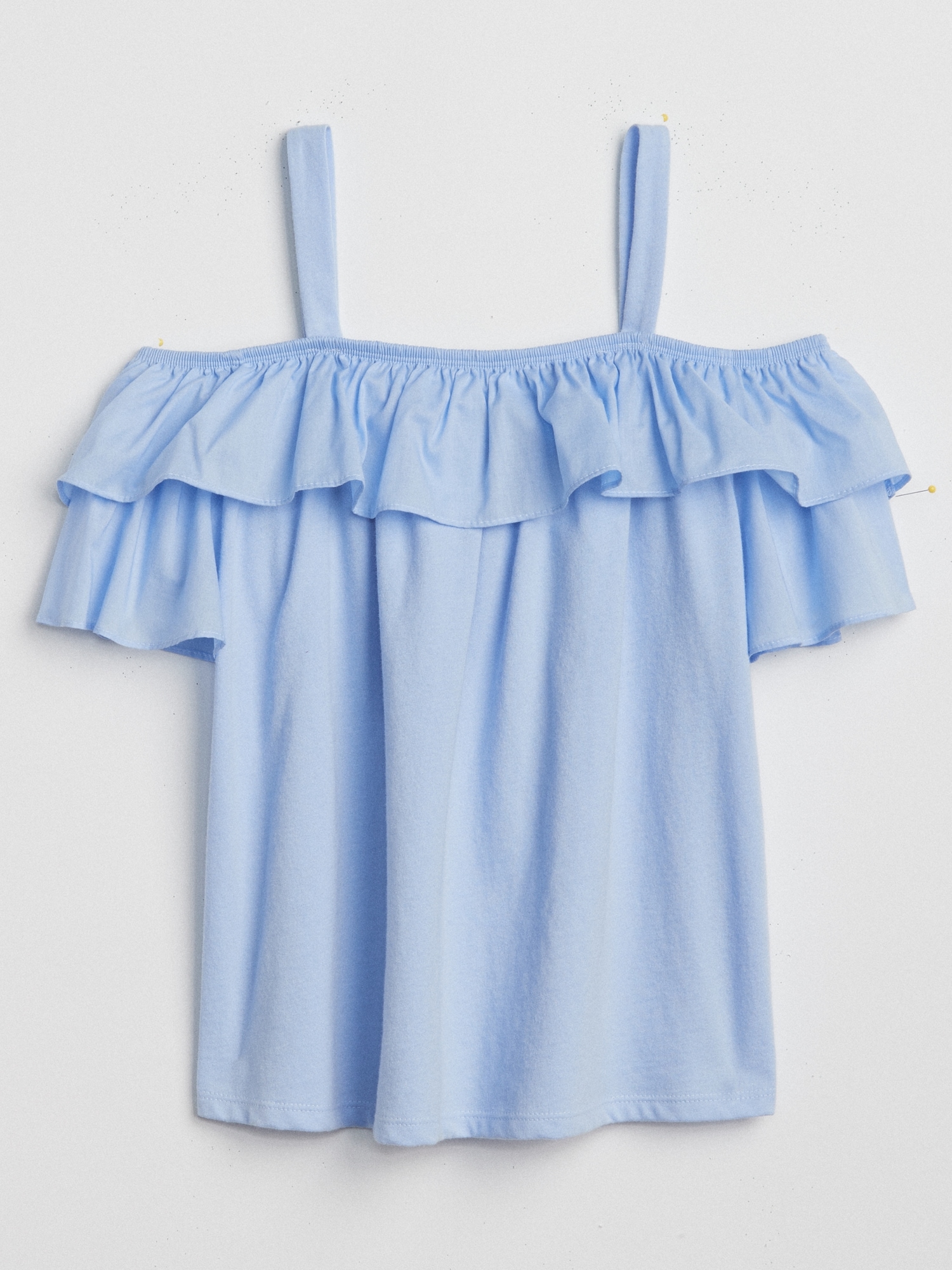 Layered Ruffle Off-Shoulder Top | Gap