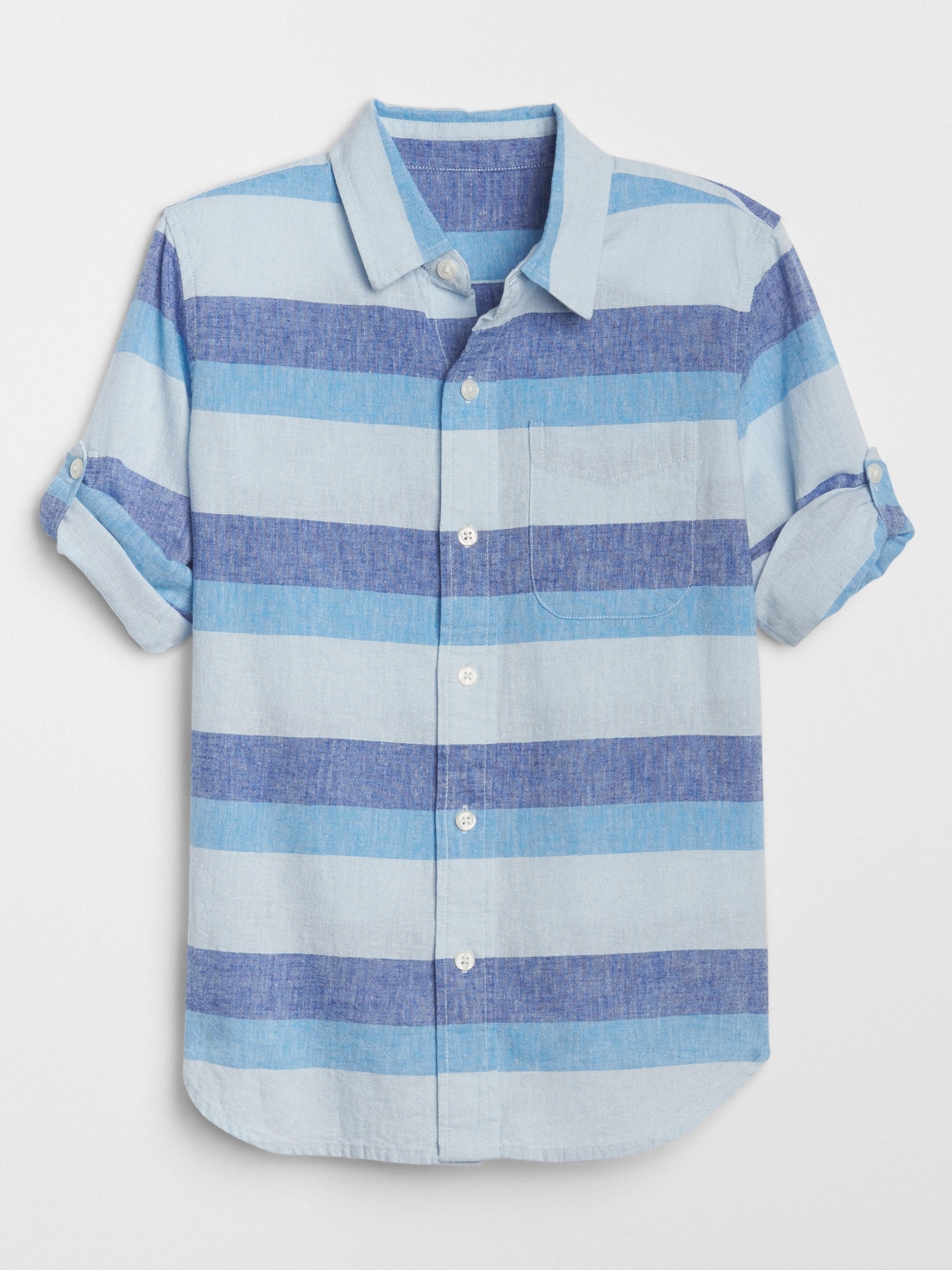 Stripe Convertible Shirt | Gap