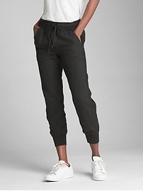 Drawstring Joggers in Linen | Gap