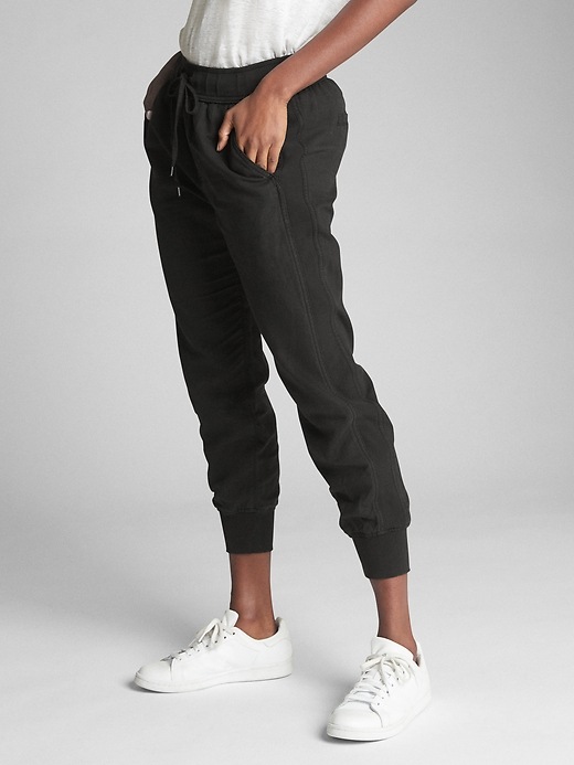 Drawstring Joggers in Linen | Gap