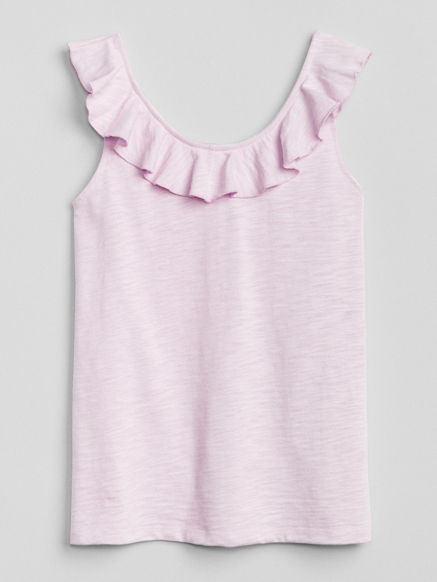 Ruffle-Neck Tank Top | Gap