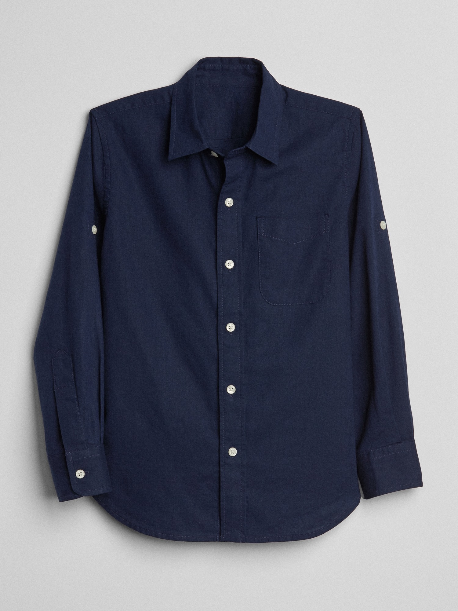 Convertible Shirt in Linen-Cotton | Gap