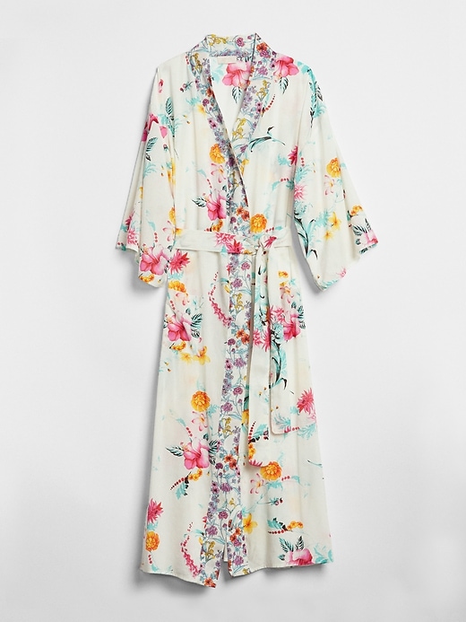 Dreamwell Floral Print Robe | Gap