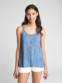 Split-Back Tank Top in TENCEL™ | Gap