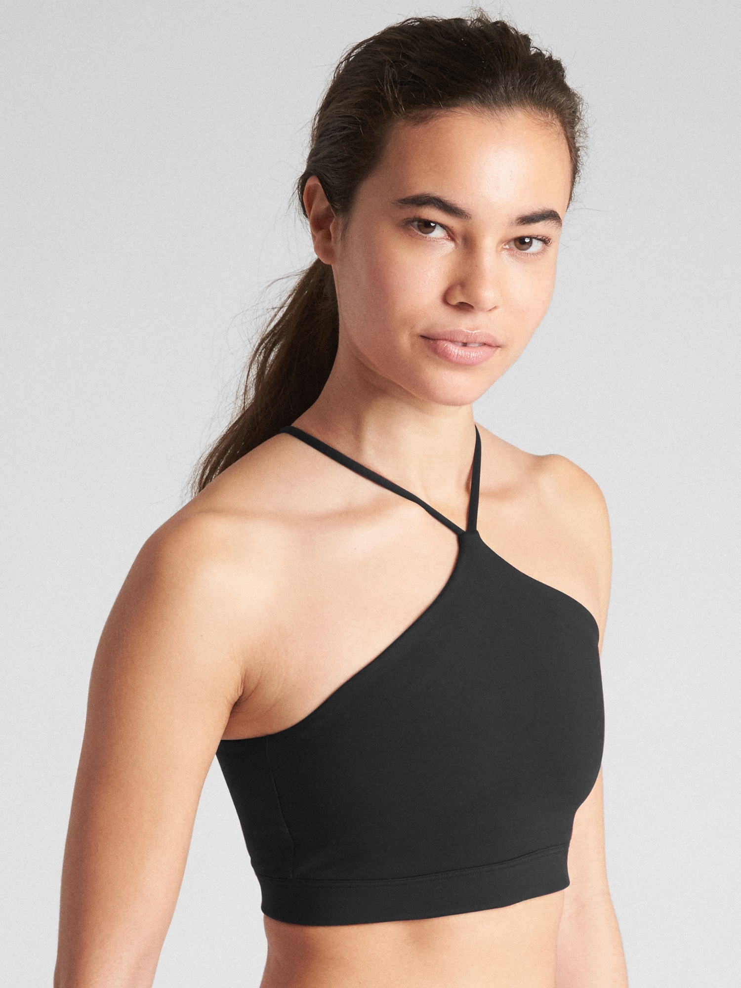GapFit Eclipse Low Impact Halter Sports Bra | Gap