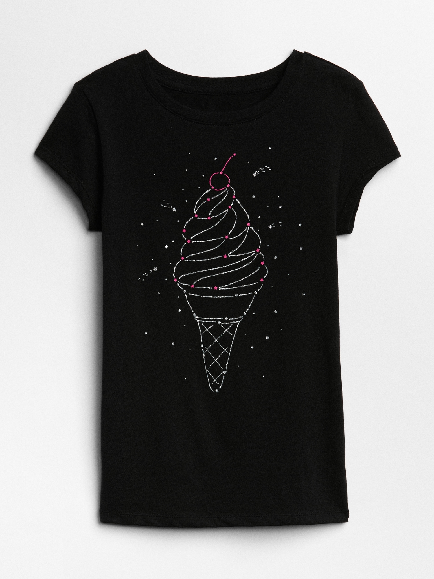 Metallic Graphic T-Shirt | Gap
