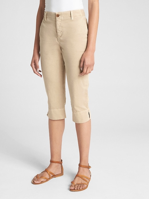 Girlfriend Chino Capris | Gap