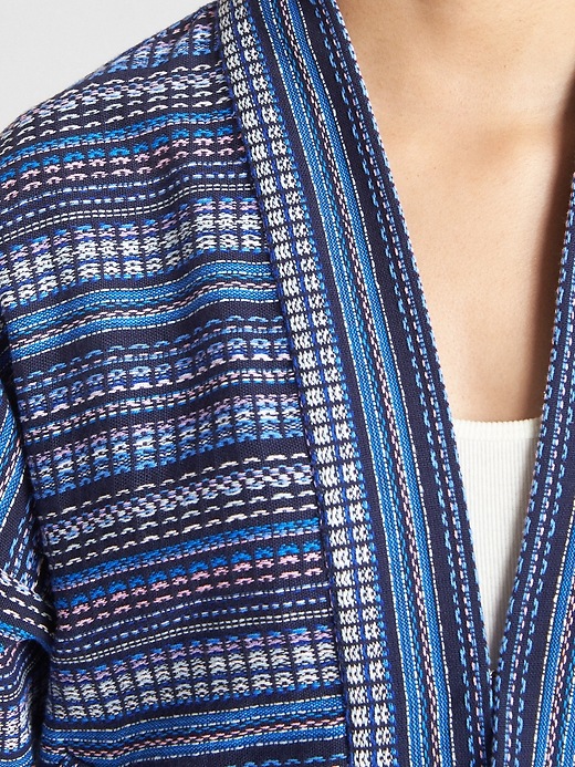 Open-Front Pattern Jacket | Gap