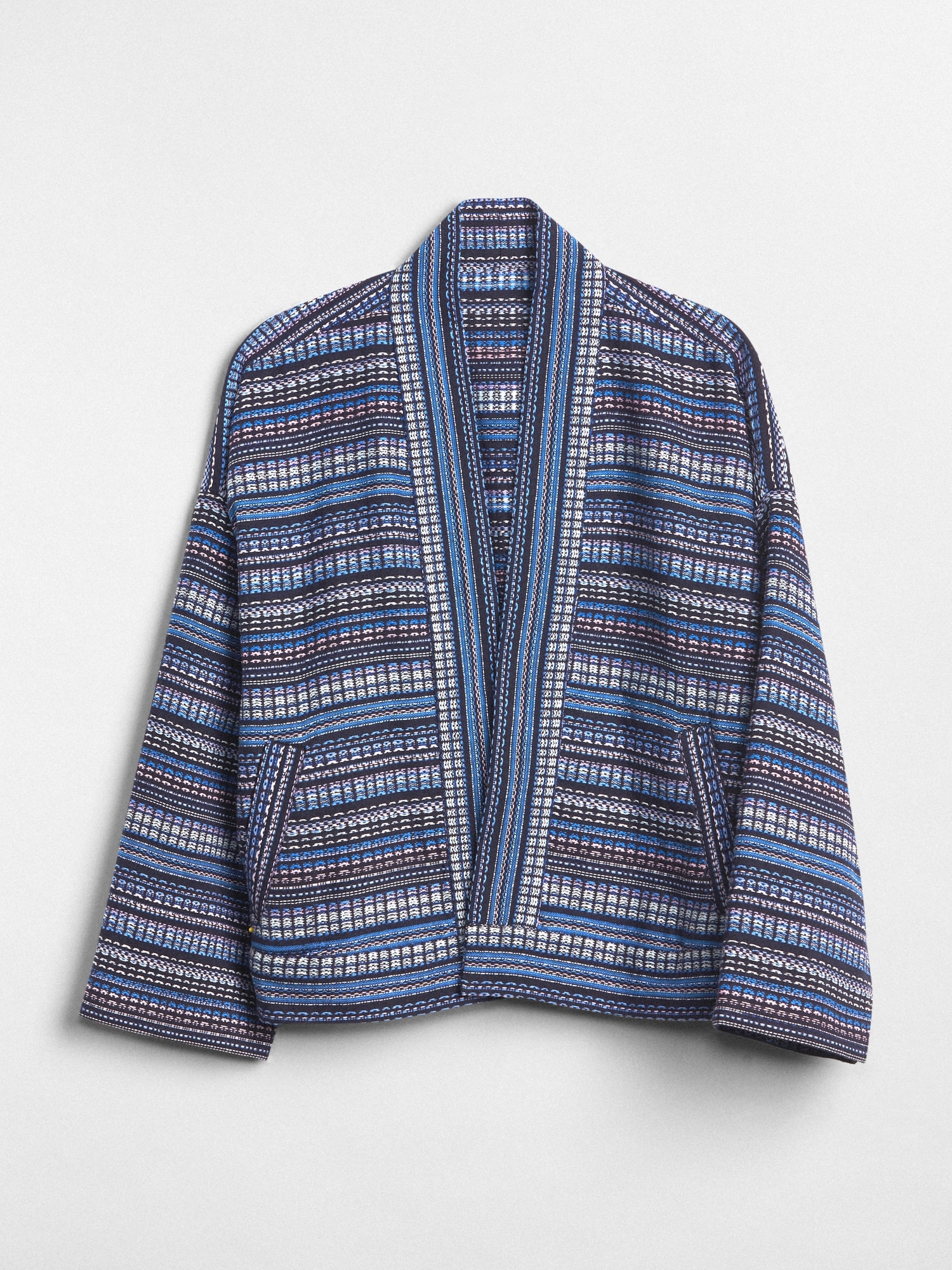 Open-Front Pattern Jacket | Gap