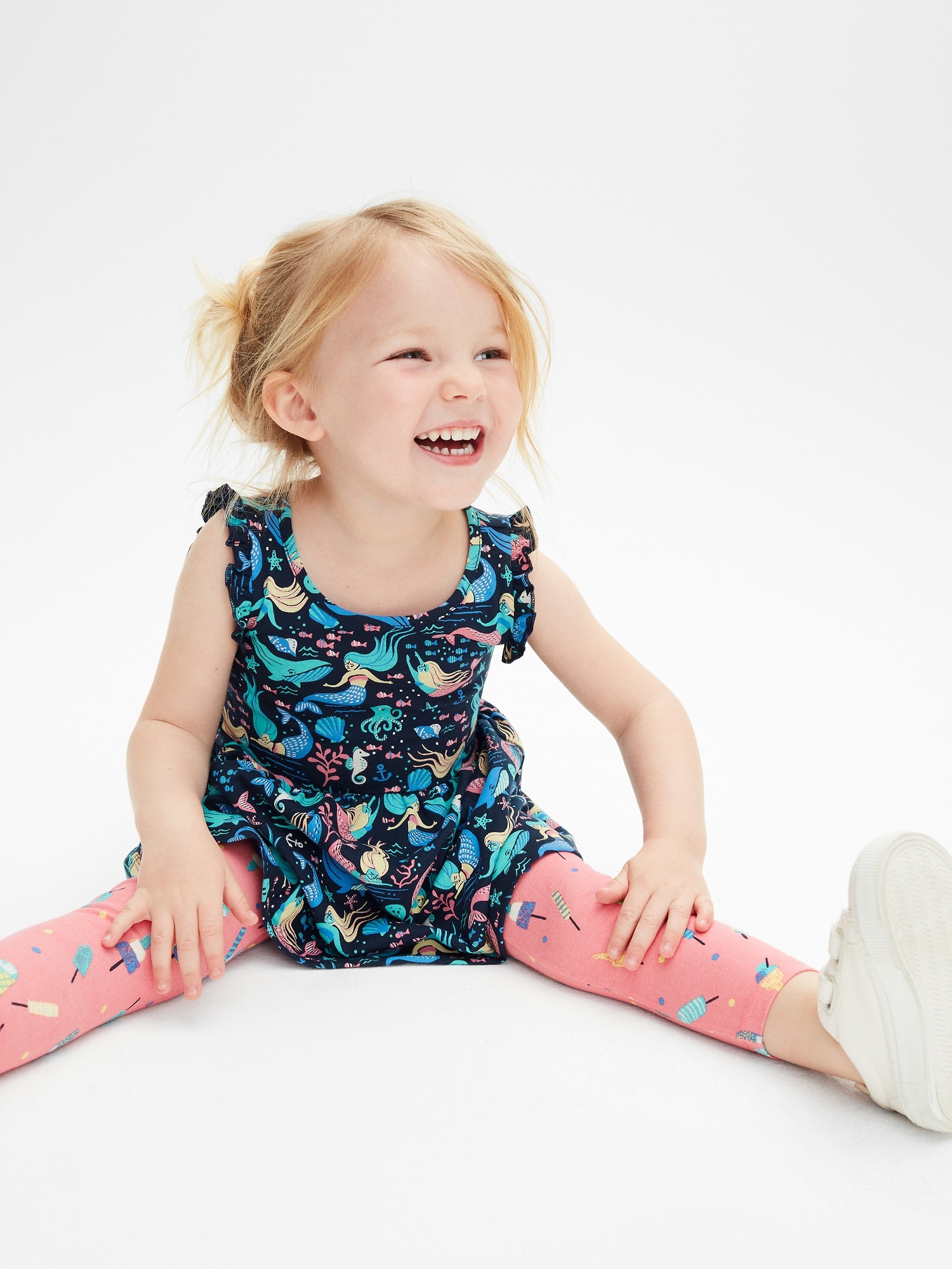 Print Ruffle Tunic | Gap