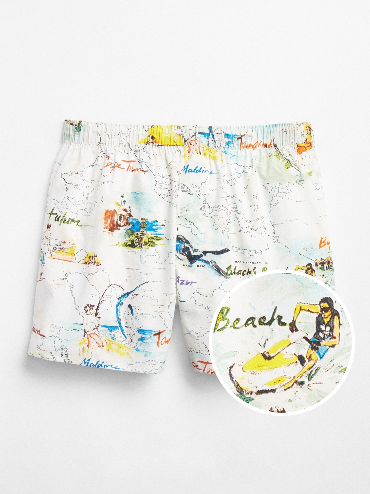 4.5" Print Boxers | Gap
