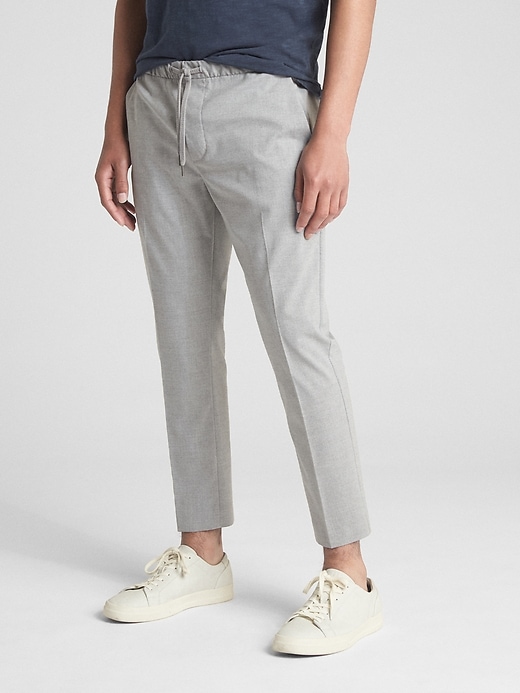 Drawstring Wader Ankle Pants with GapFlex | Gap