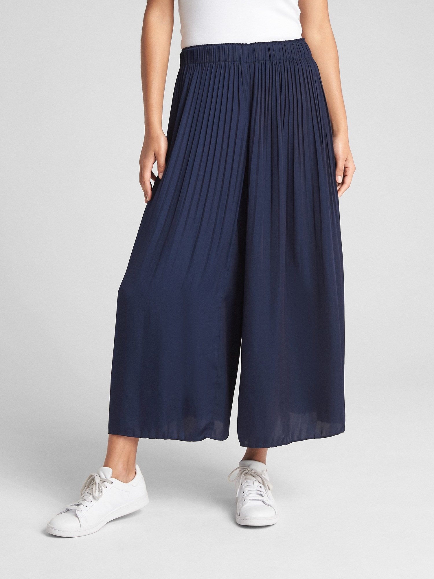 Pleated Wide Leg Pants | Gap