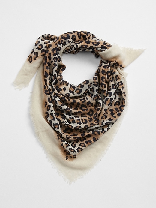 Leopard Print Scarf | Gap