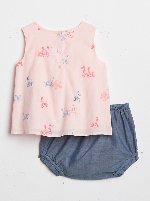 Graphic Ruffle Set | Gap