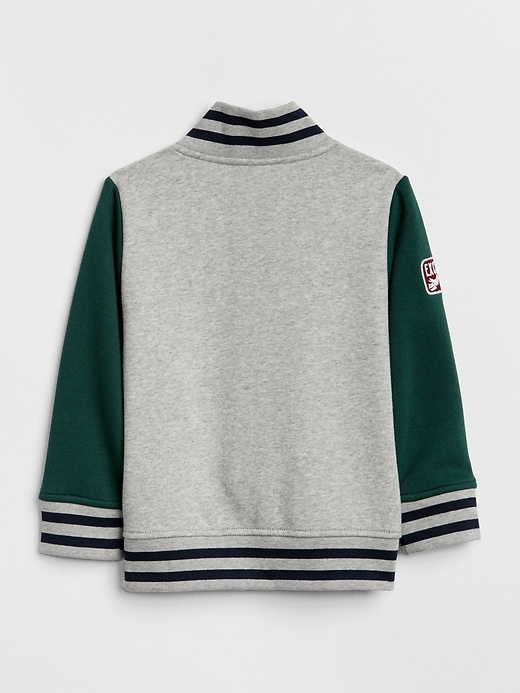 Logo Patch Varsity Jacket | Gap