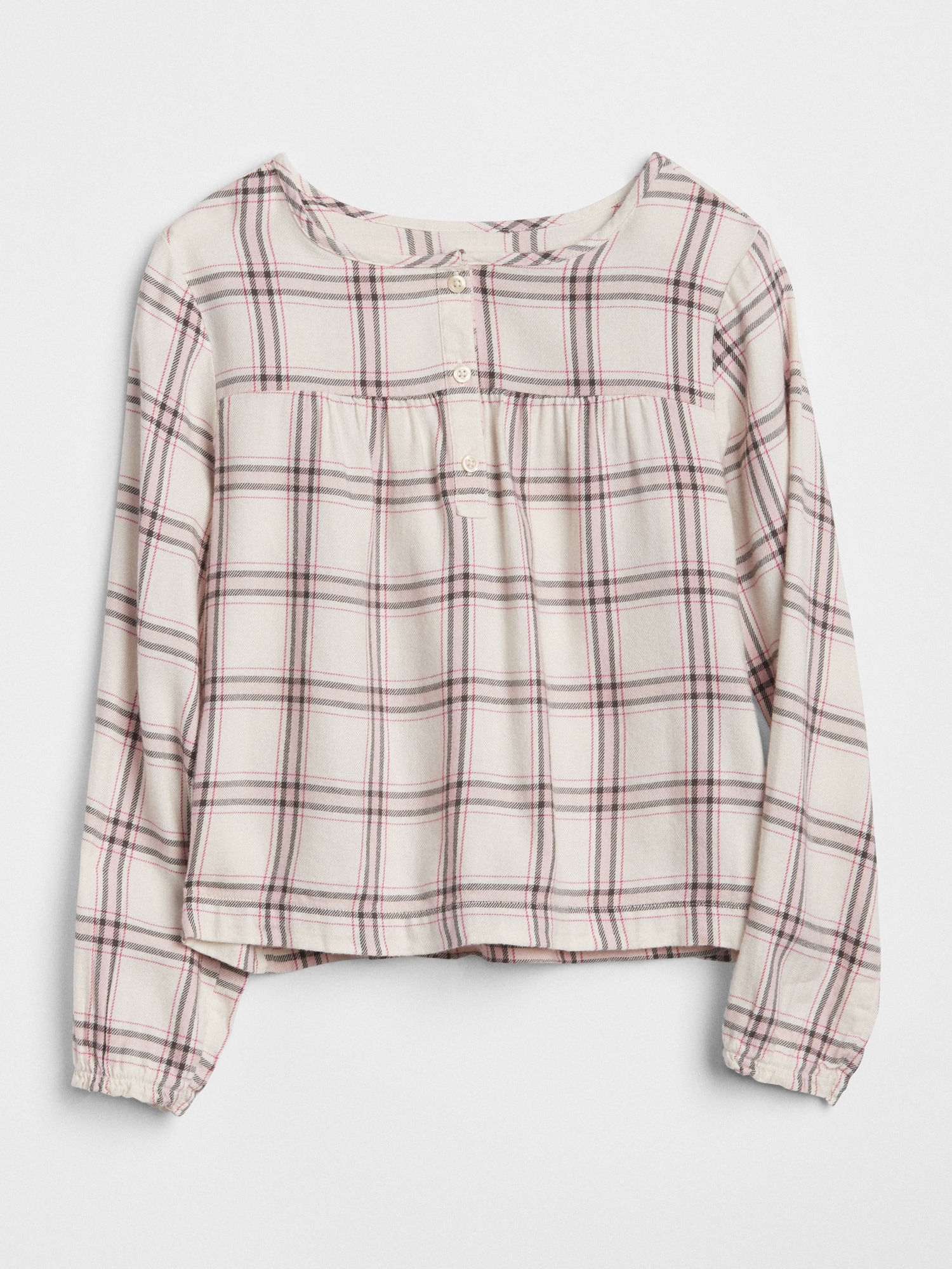 Plaid Henley Top | Gap