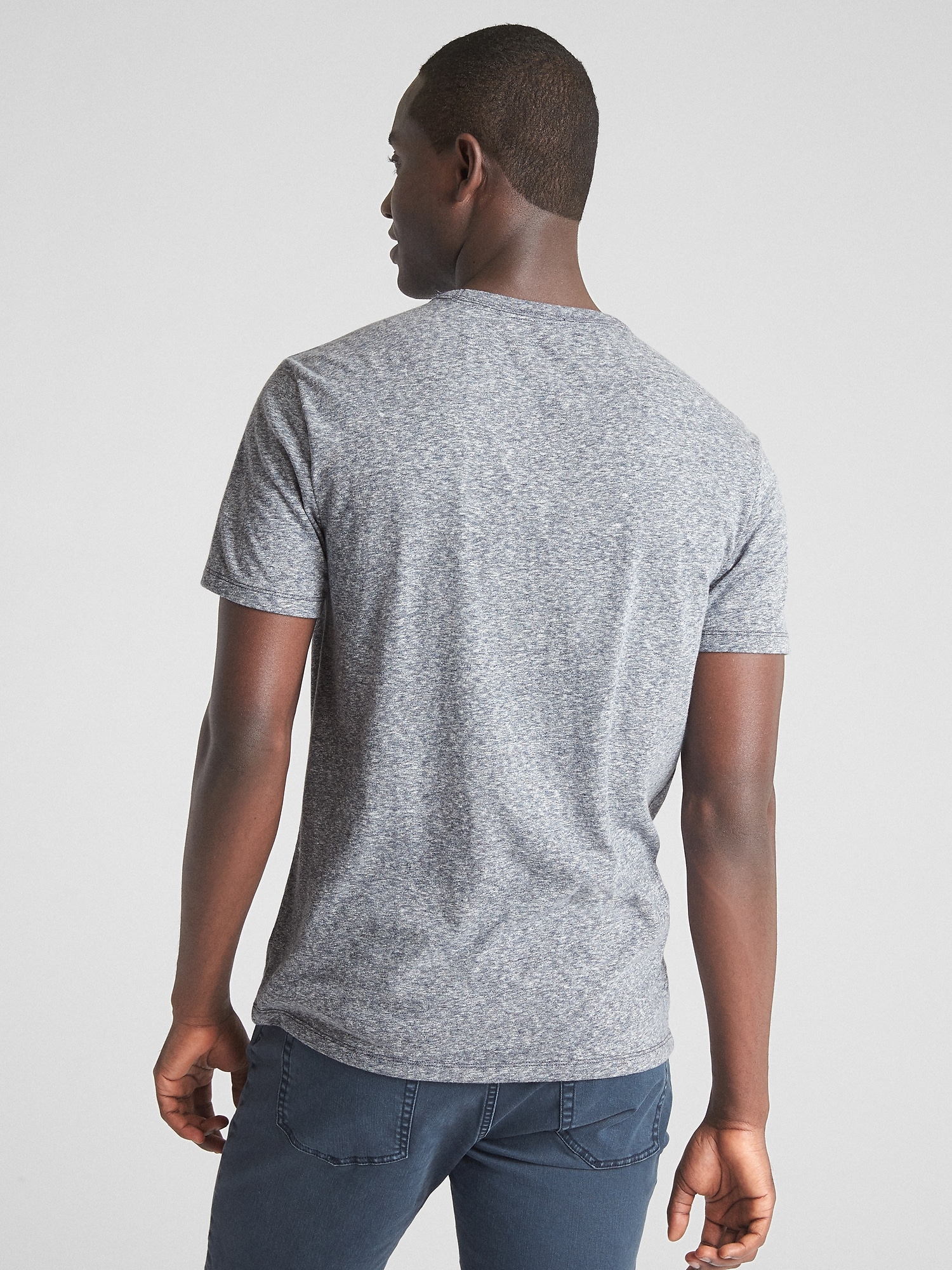 Marled Pocket T-Shirt | Gap