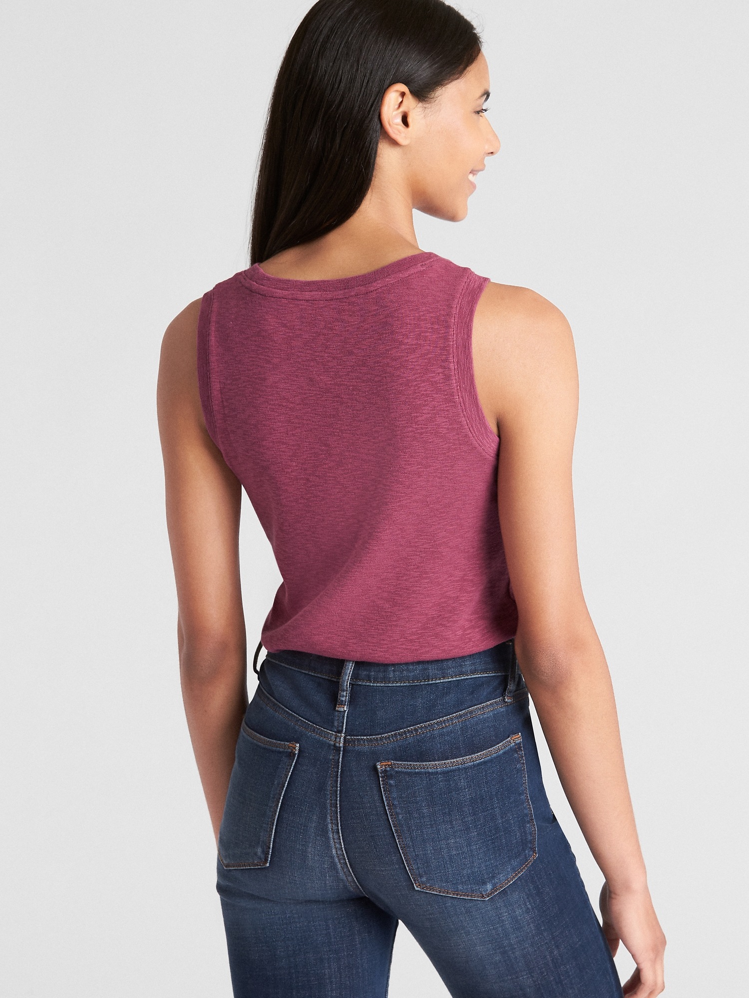Textured Knit Tank Top | Gap
