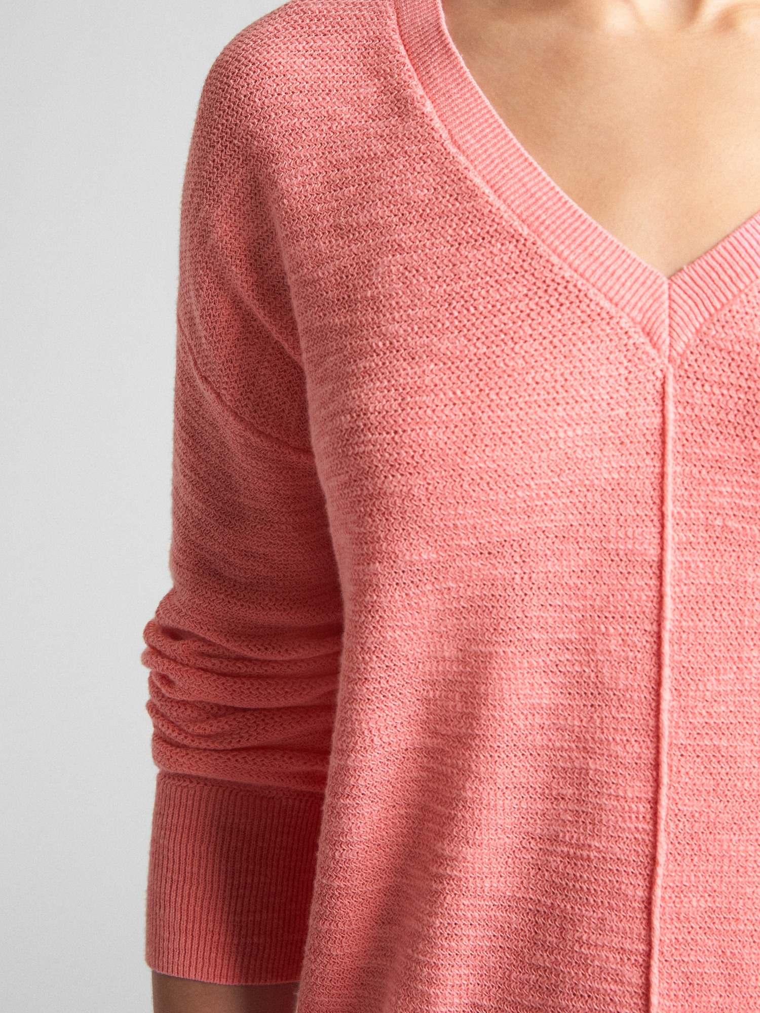 Pullover V-Neck Sweater Tunic | Gap