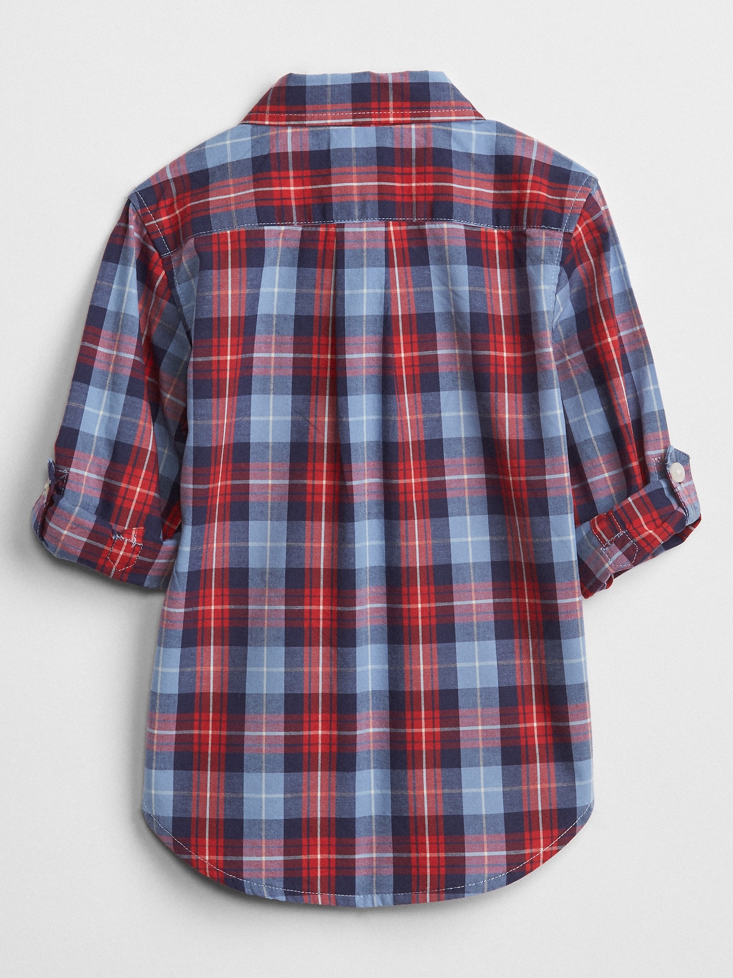 Plaid Convertible Shirt | Gap