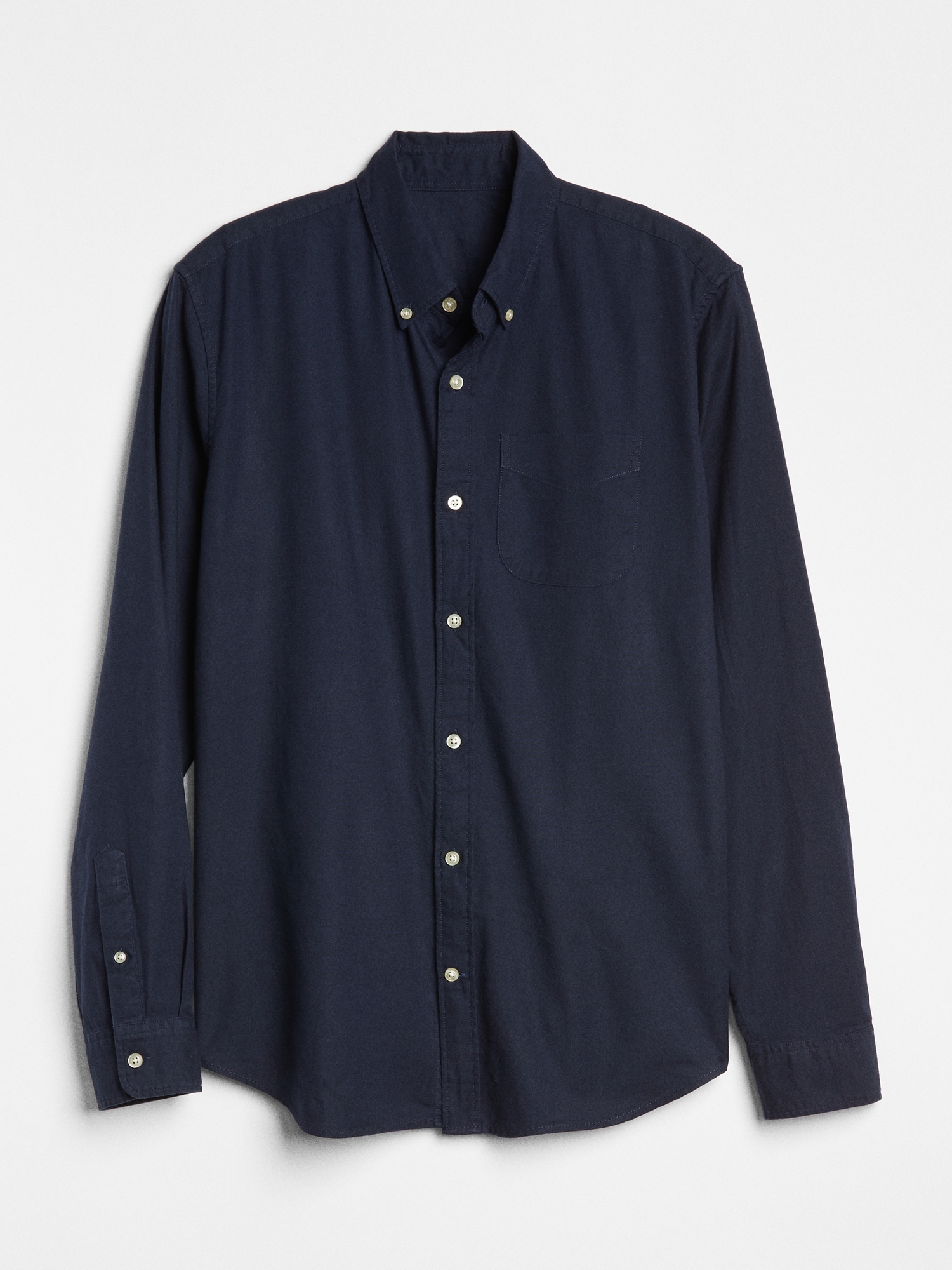 Lived In Stretch Oxford Shirt Gap