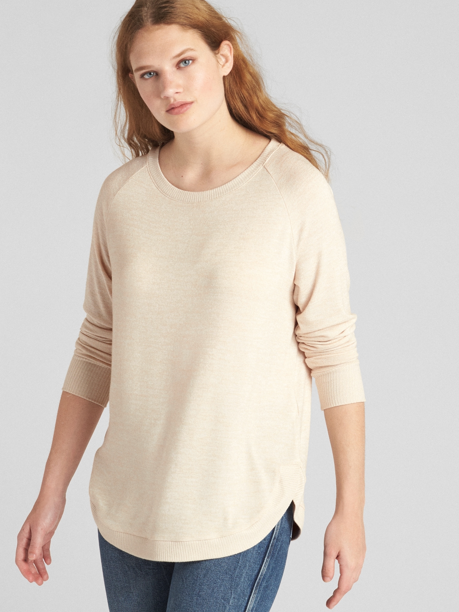 Softspun Raglan Tunic | Gap
