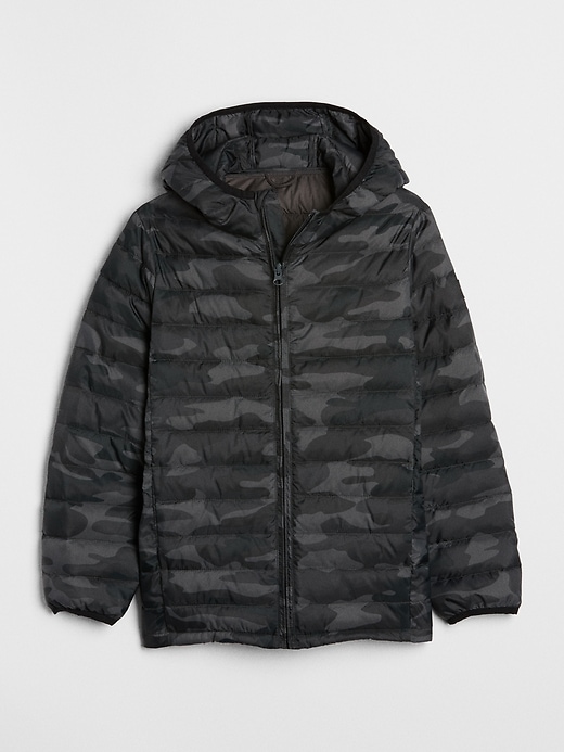 ColdControl Lightweight Camo Puffer Jacket | Gap