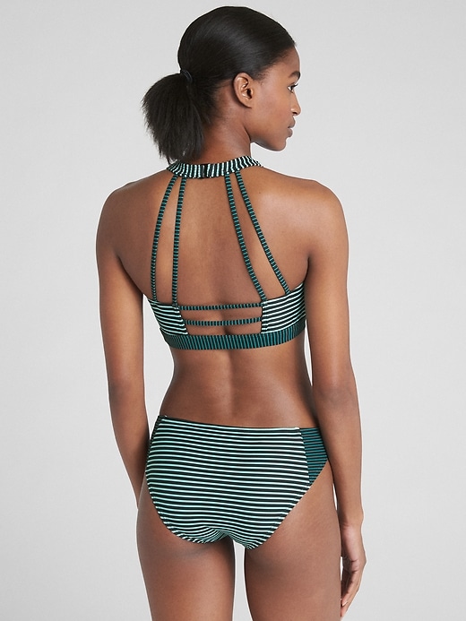 GapFit Double-Strap Back Bikini Top | Gap