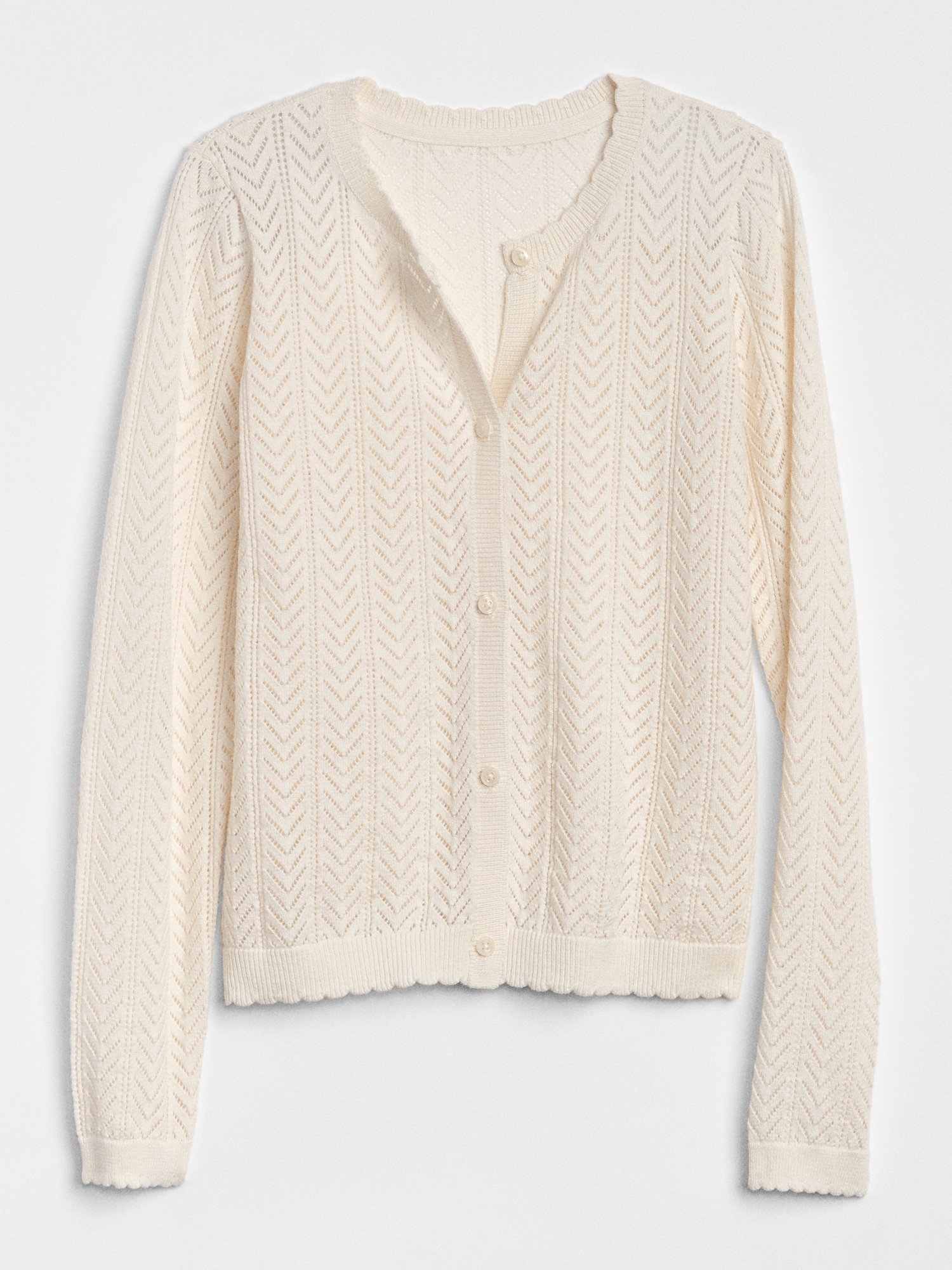 Pointelle Cardigan Sweater Gap